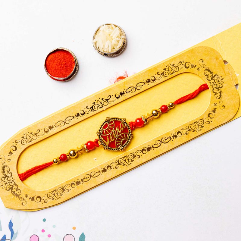 Send Veera Shree Rakhi Online - RKH22-107537 | Giftalove
