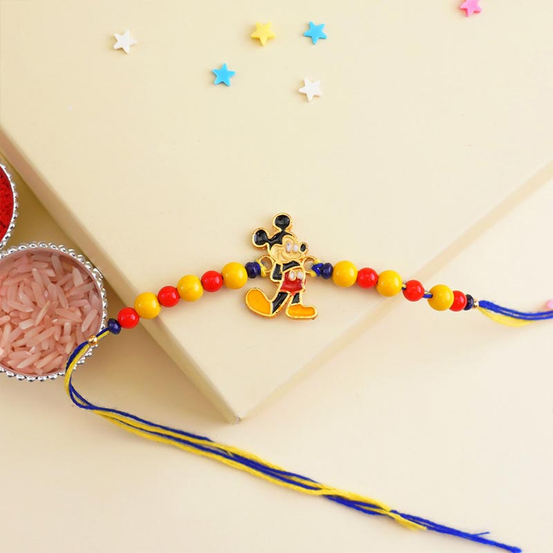 Mickey Mouse Rakhi | Buy/Send Mickey Mouse Rakhi to India - Giftalove.com