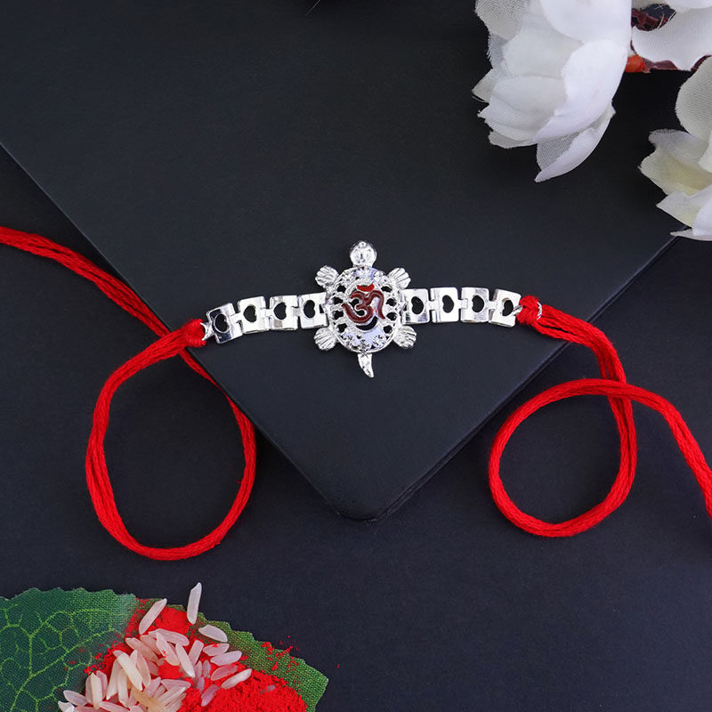 Silver Rakhi Online | Buy Silver Rakhi for Brother - Giftalove