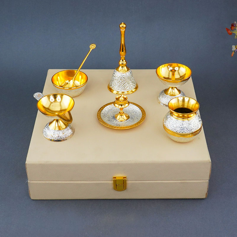 Send Box of Pooja Essentials for Diwali Online - DW22-108698 | Giftalove