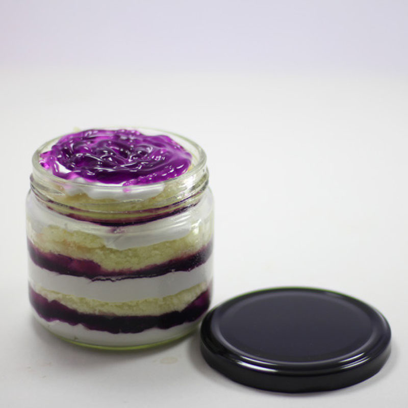Send Bursting Blueberry Jar Cake Online - GAL22-109931 | Giftalove