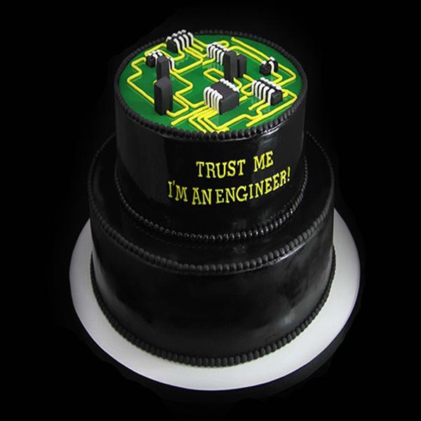 Send Customized Circuit Cake for Engineers Online - GAL20-95984 | Giftalove
