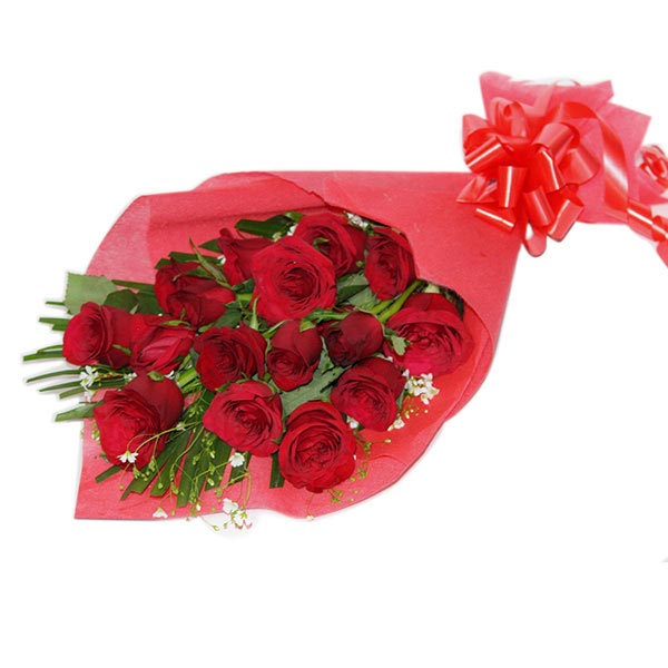 Send Dramatic Red Rose Flower Bunch Online - GAL22-108691 | Giftalove