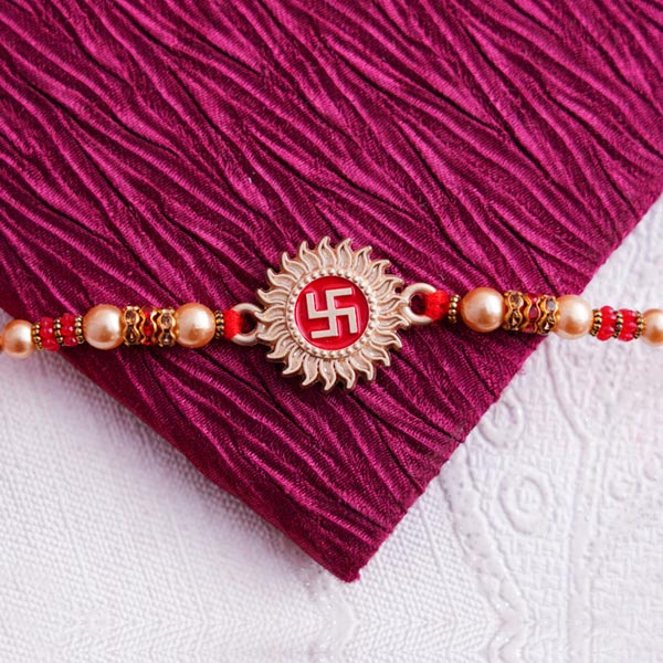 Swastik Rakhi Online | Best Swastik Rakhi for Brother | Giftalove