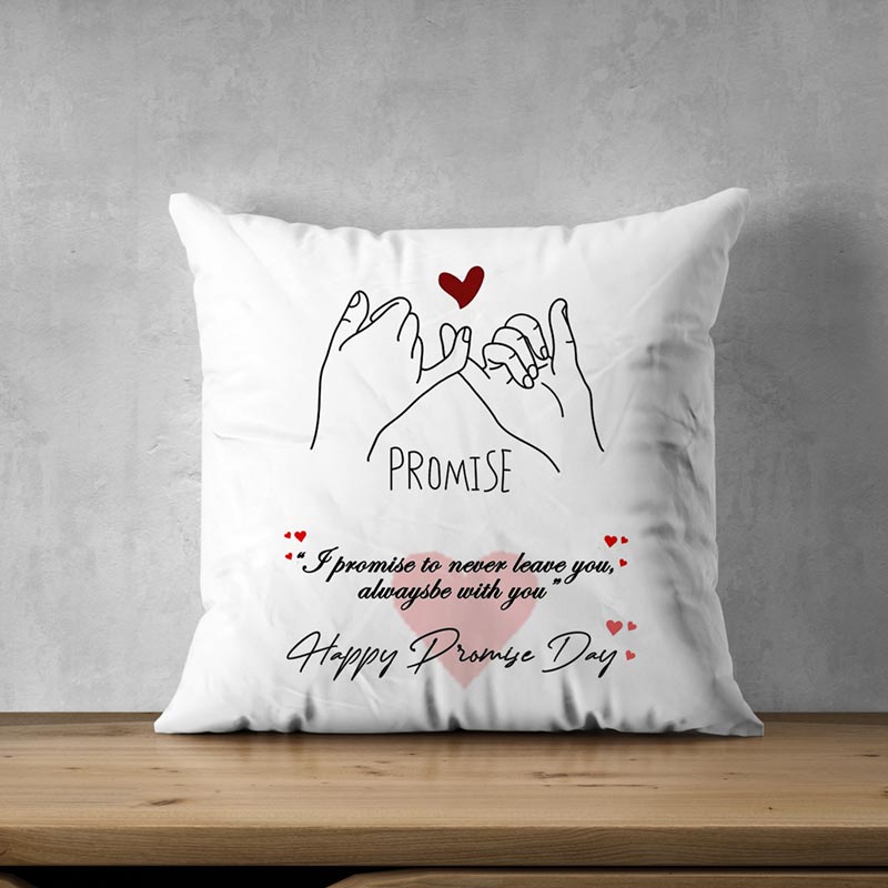 Send Quote Printed Promise Day Cushion Online - VL22-101732 | Giftalove