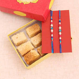 Rakhi With Sweets | Send Rakhi with Sweets Online - Giftalove