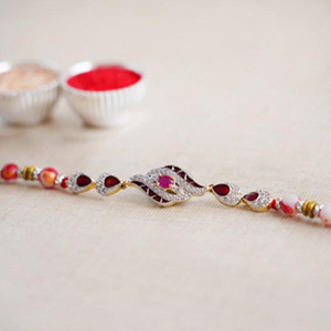 Silver Rakhi Online | Buy Silver Rakhi for Brother - Giftalove