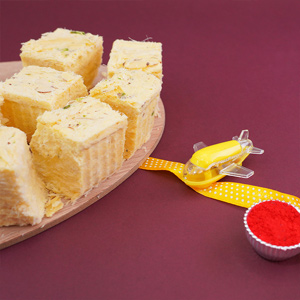 Rakhi With Sweets | Send Rakhi with Sweets Online - Giftalove