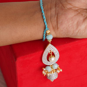Lumba Rakhi Online | Buy Lumba Rakhi for Bhabhi - GiftaLove