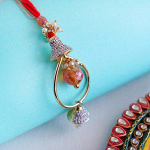 Lumba Rakhi Online | Buy Lumba Rakhi for Bhabhi - GiftaLove