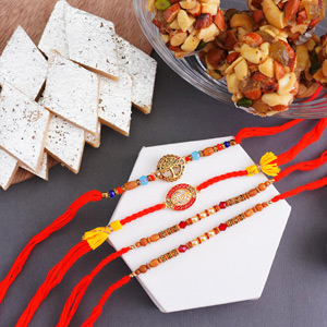 Rakhi With Sweets | Send Rakhi with Sweets Online - Giftalove