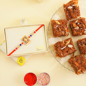 Rakhi With Sweets | Send Rakhi with Sweets Online - Giftalove
