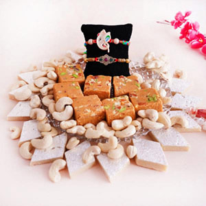 Rakhi With Sweets | Send Rakhi with Sweets Online - Giftalove
