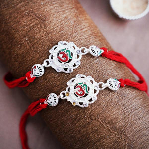 Silver Rakhi Online | Buy Silver Rakhi for Brother - Giftalove