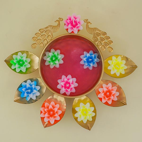 Send Beautiful Diya Stand for Diwali Online - DW22-108706 | Giftalove